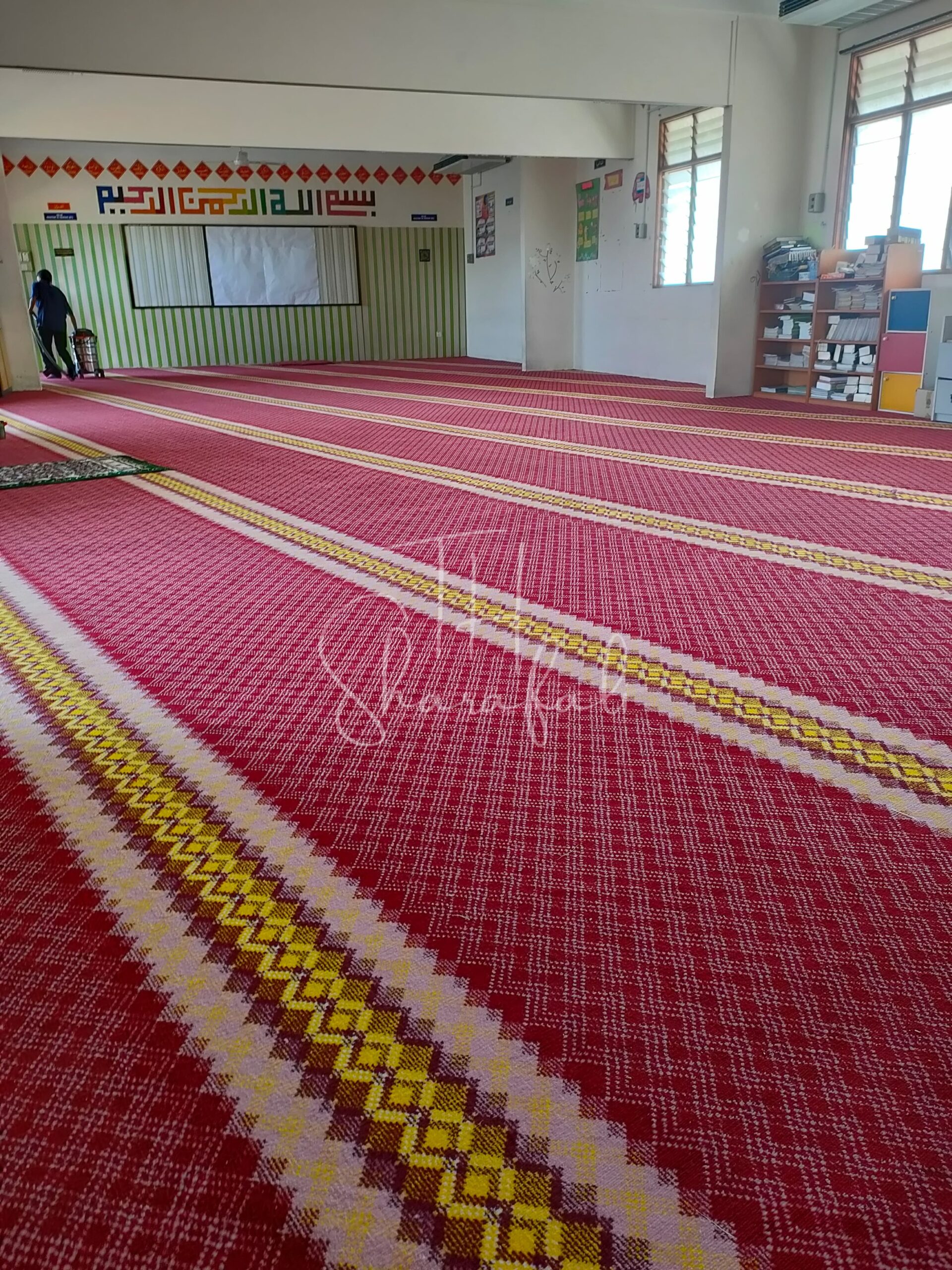 KARPET SULAIMAN UC DI SURAU SK PARIT KADZI, KAMPUNG BAHARU, MUAR, JOHOR ...